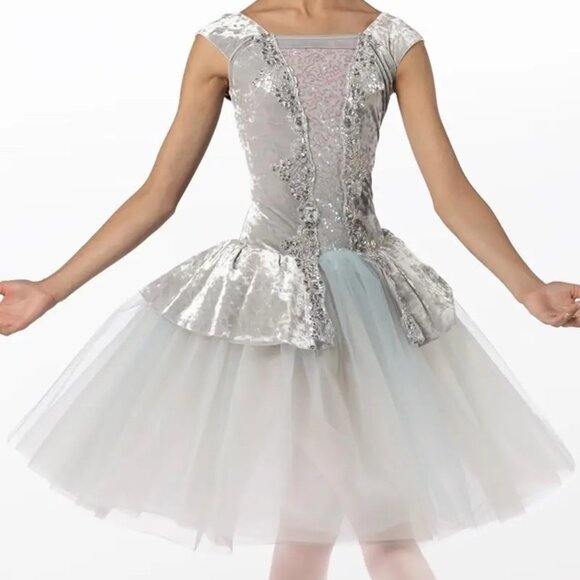 Weissman | Dresses | Weissman Gray Ballet Costume | Poshmark